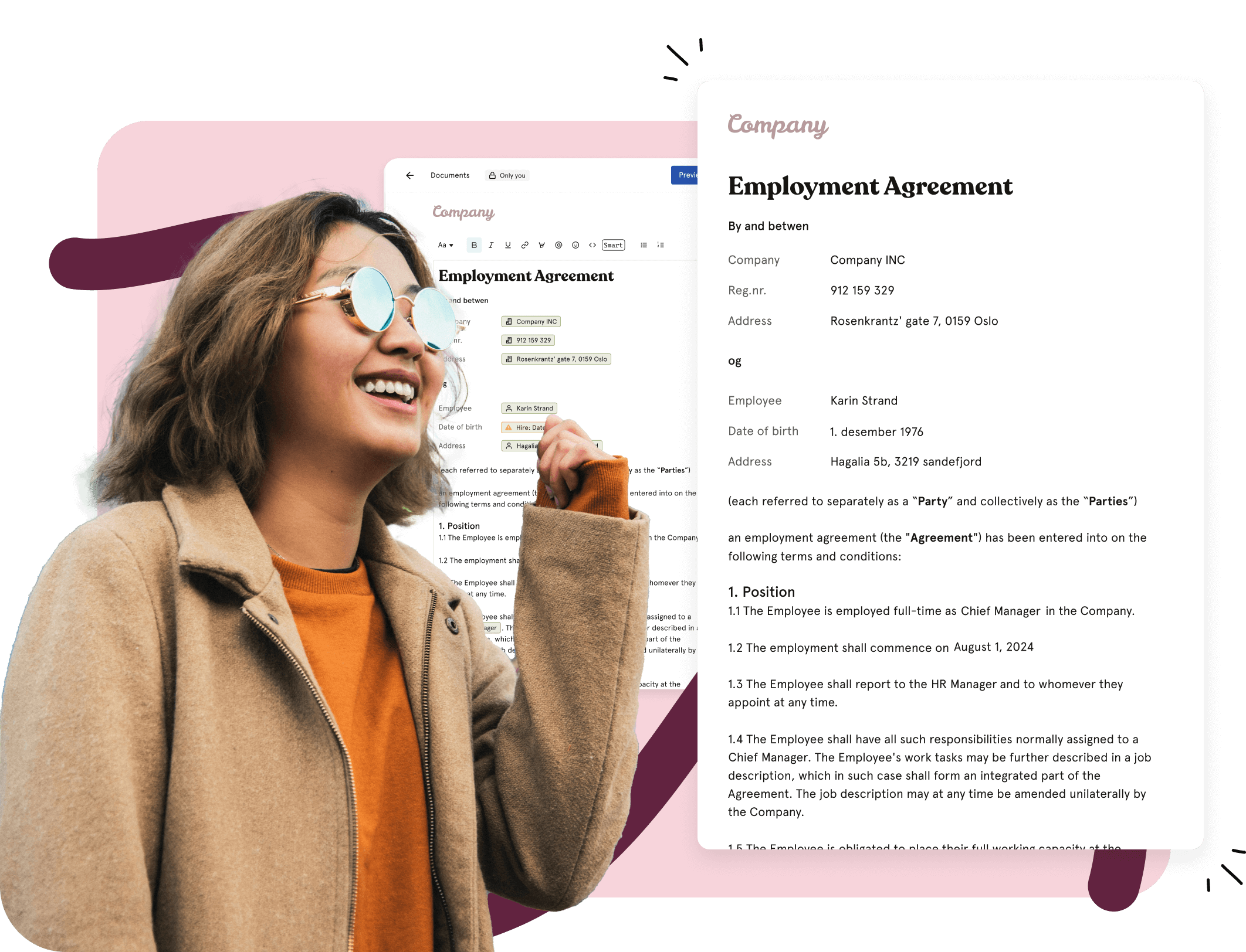 Huma Smart Templates And Documents